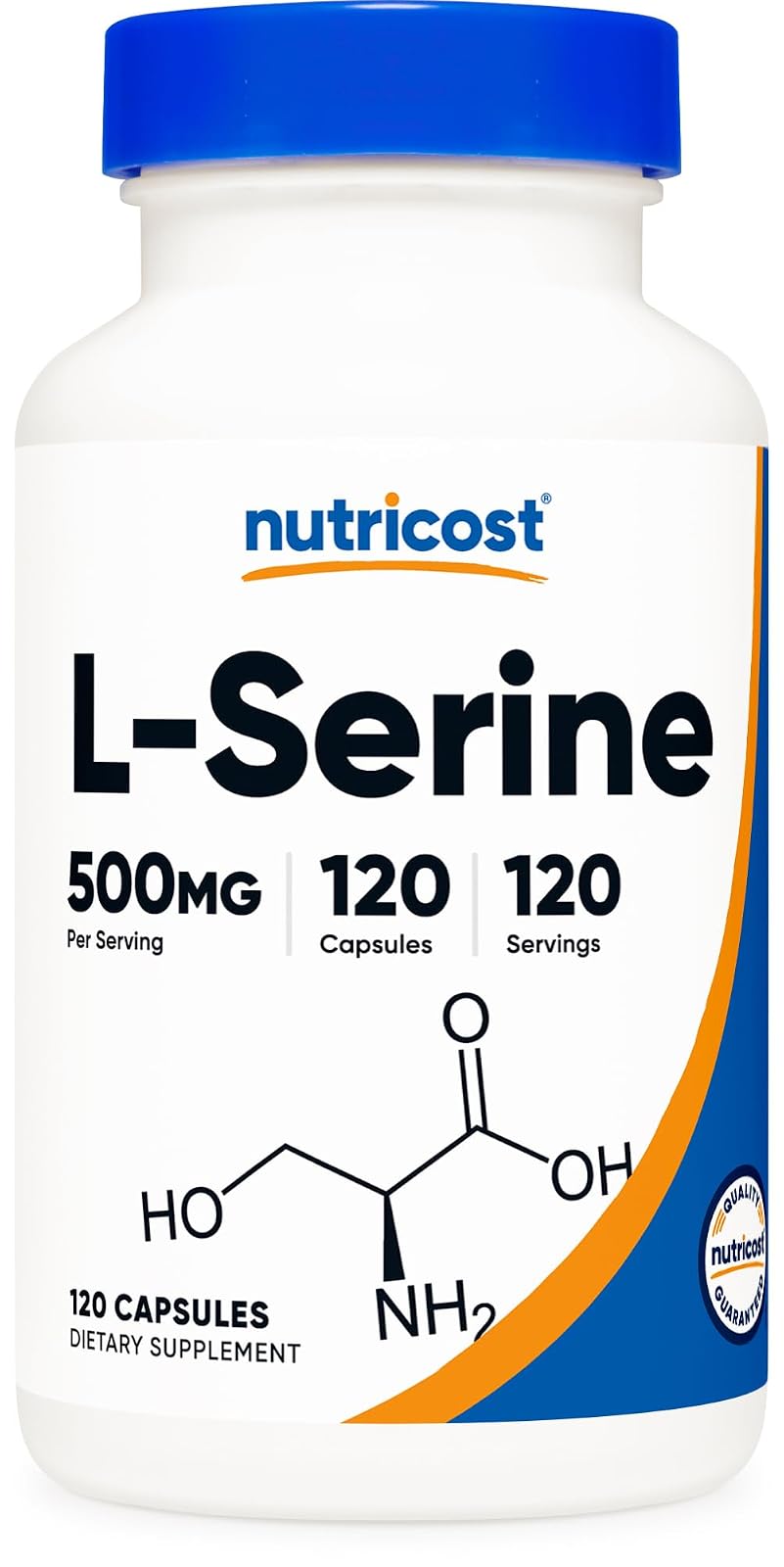 Nutricost L-Serine 500 mg capsules
