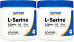 Nutricost L-Serine powder for muscle recovery