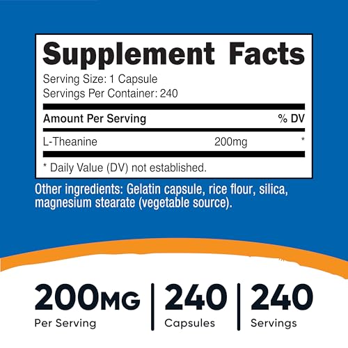 Nutricost l-theanine for stress relief