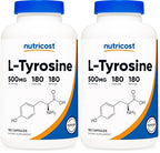 Nutricost L-Tyrosine 500 mg capsules