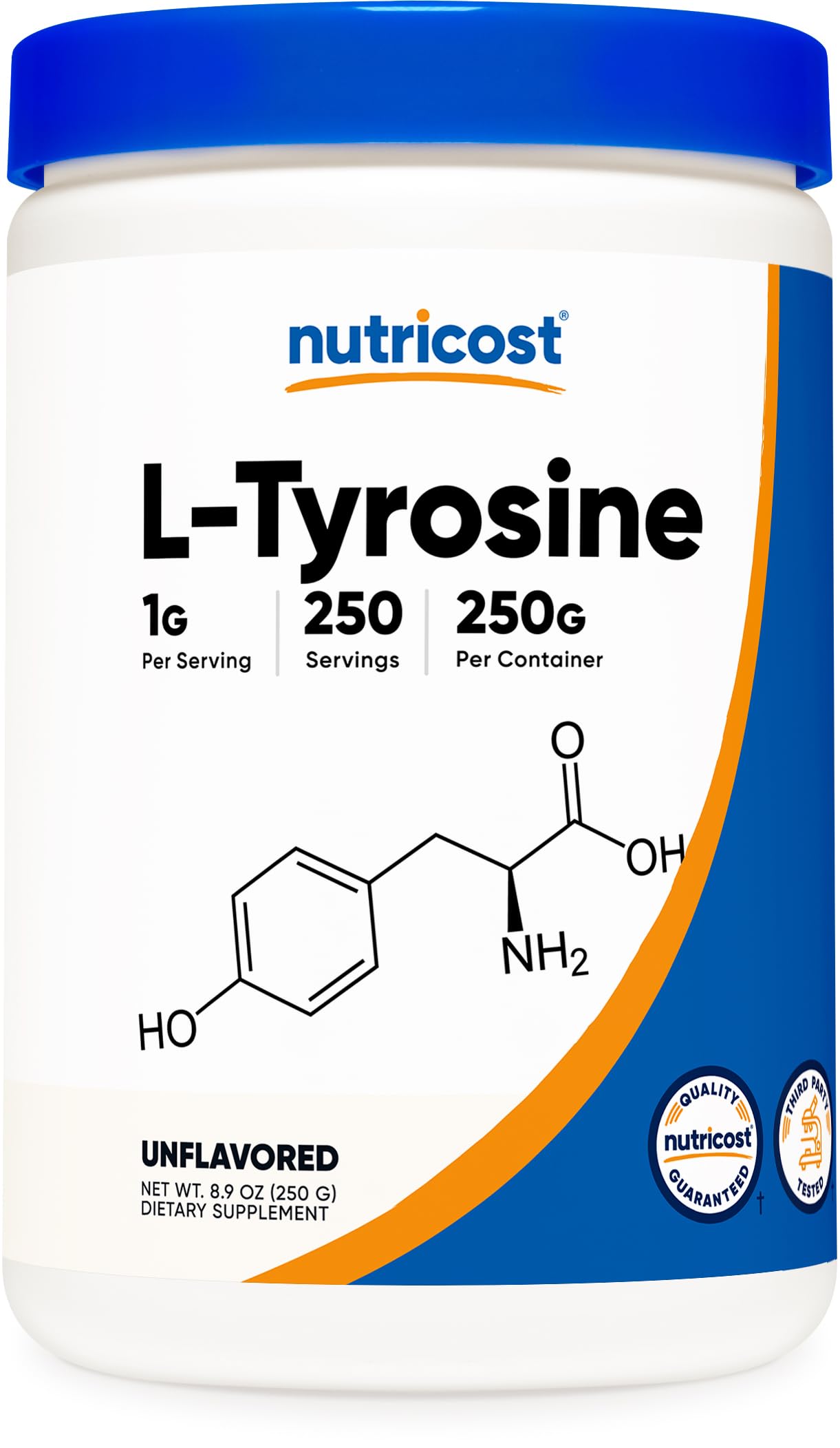 Nutricost L-Tyrosine powder benefits