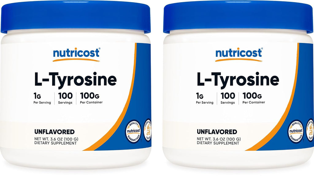 Nutricost l-tyrosine powder for energy