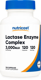 Nutricost lactase enzyme complex capsules