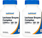 Nutricost lactase enzyme complex capsules