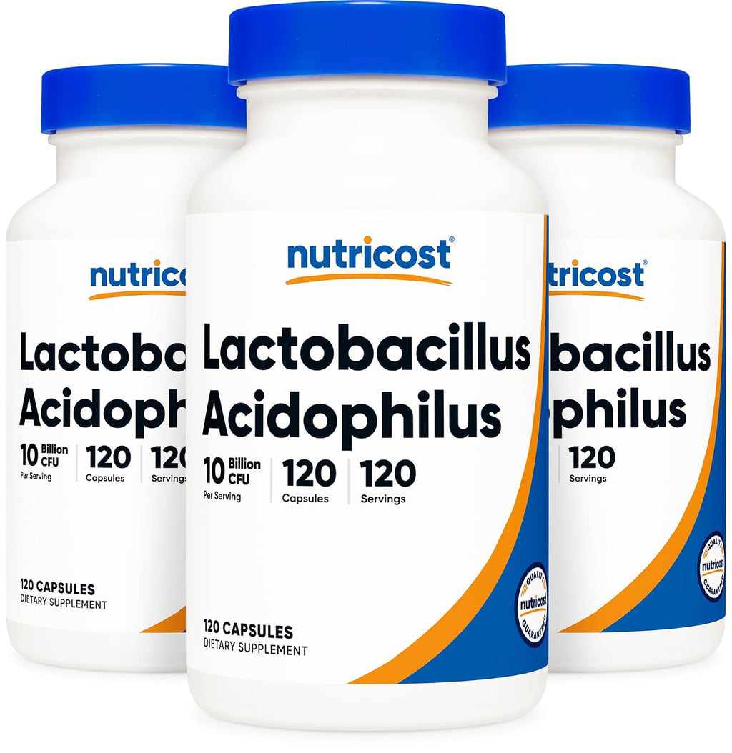 Nutricost Lactobacillus Acidophilus capsules