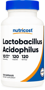 Nutricost Lactobacillus Acidophilus capsules