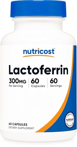 Nutricost Lactoferrin immune support capsules
