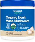 nutricost lion's mane mushroom powder