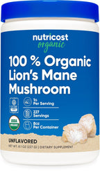 nutricost lion's mane mushroom powder