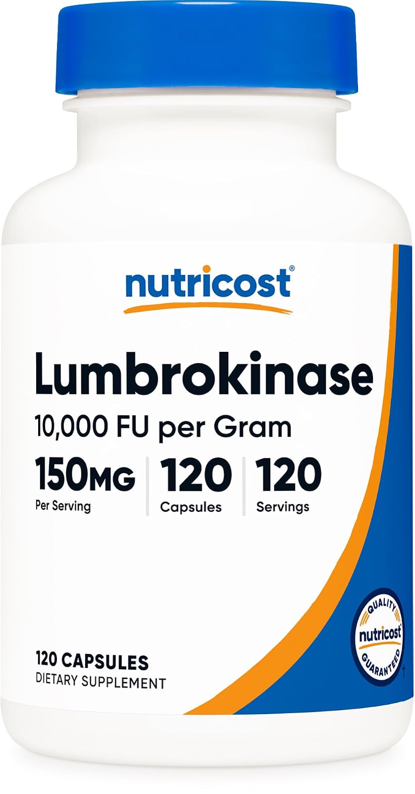 Nutricost Lumbrokinase digestive enzymes support