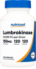 Nutricost Lumbrokinase digestive enzymes support