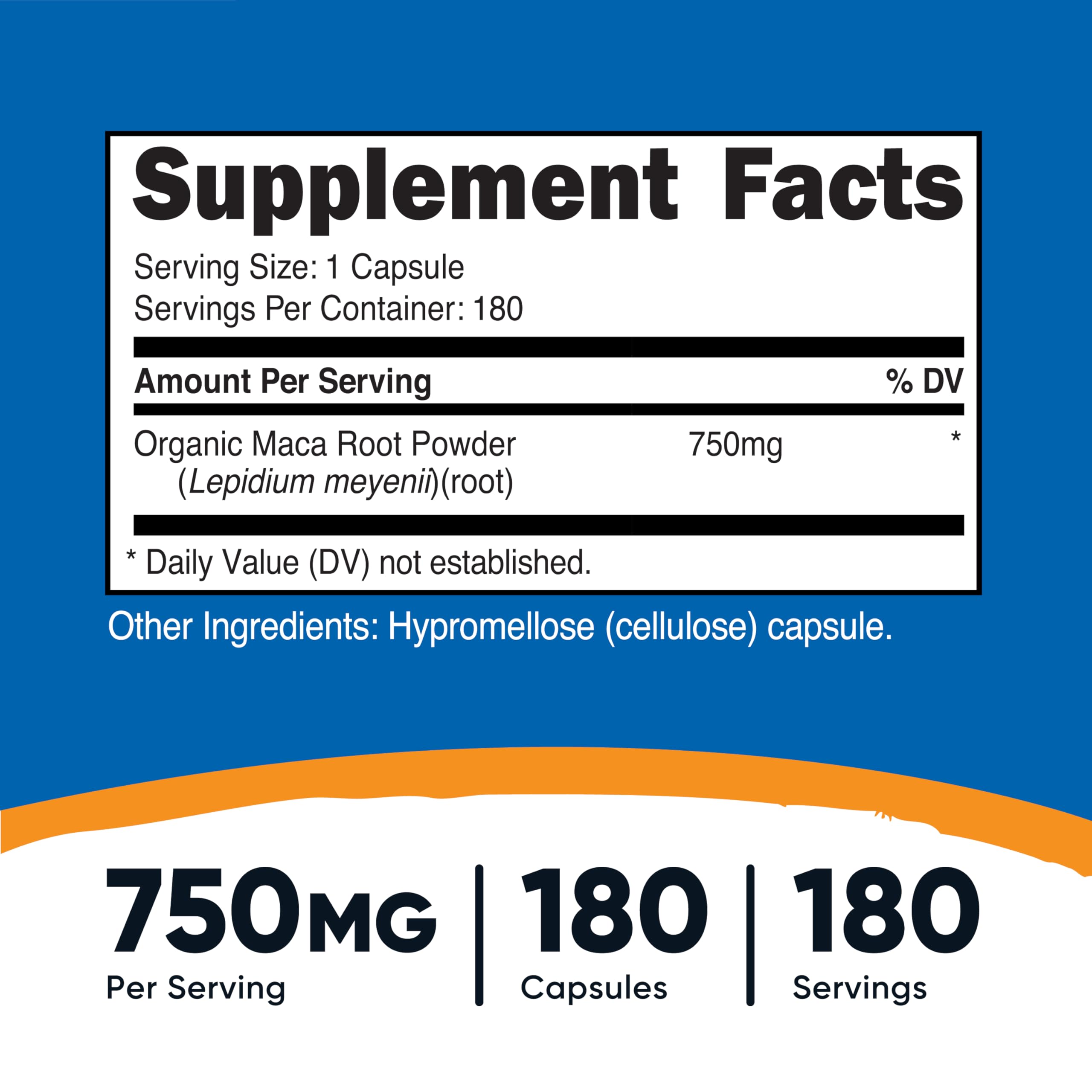 Nutricost maca root for hormonal balance
