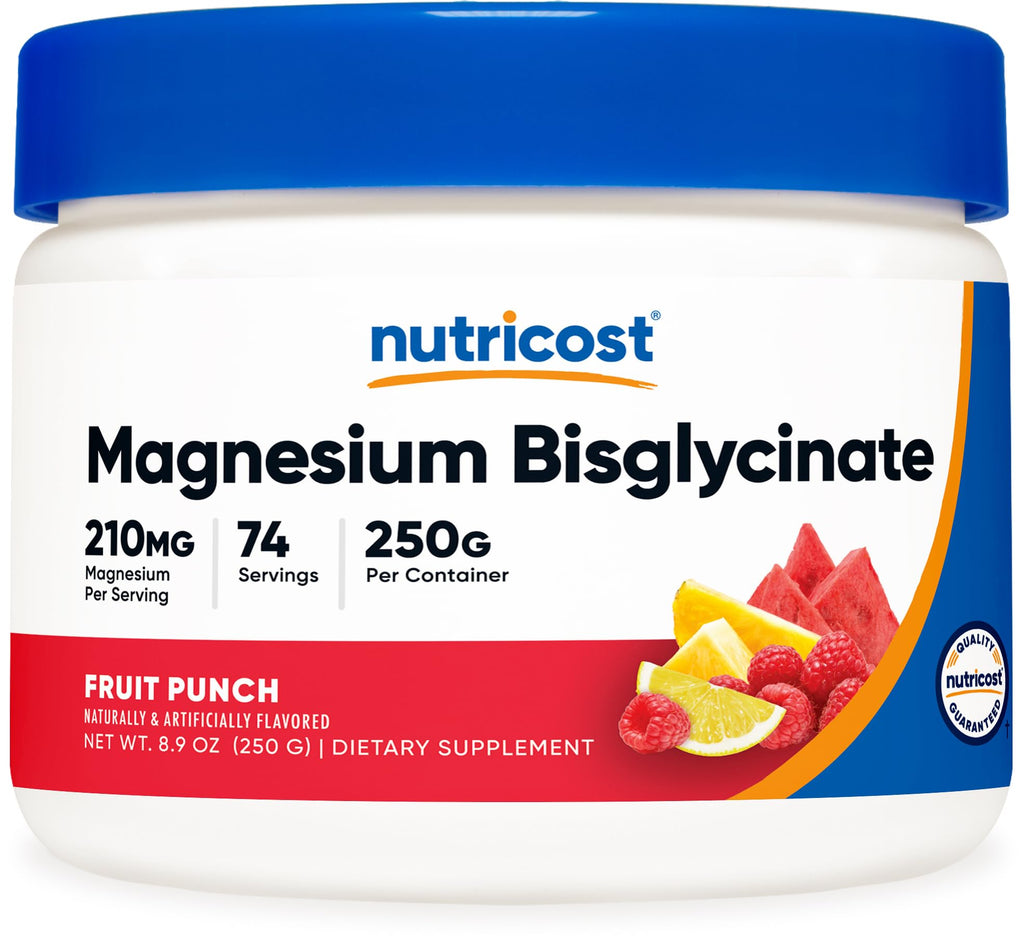 Nutricost magnesium bisglycinate powder benefits