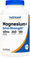 Nutricost magnesium capsules for relaxation