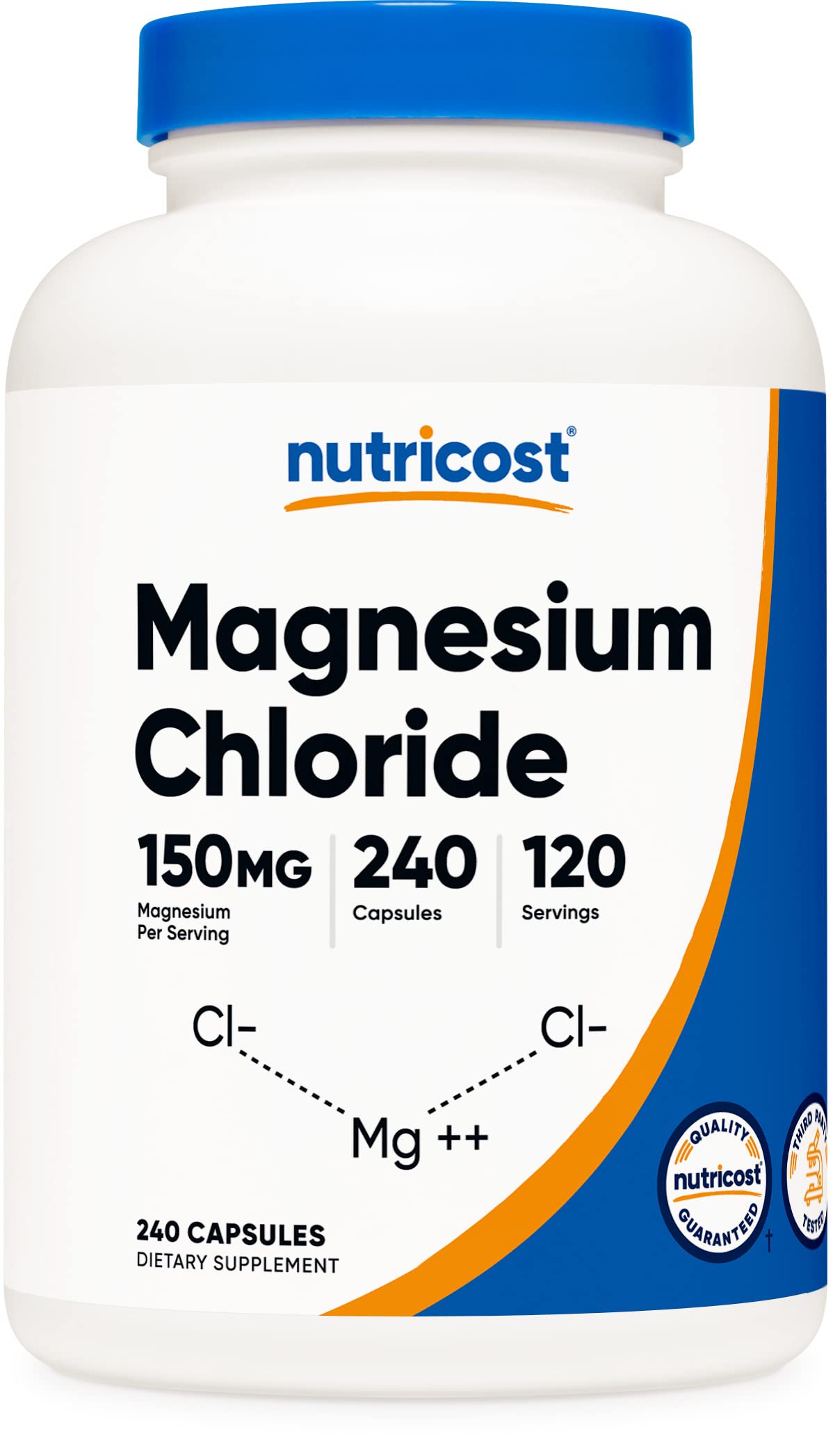 Nutricost magnesium capsules for wellness