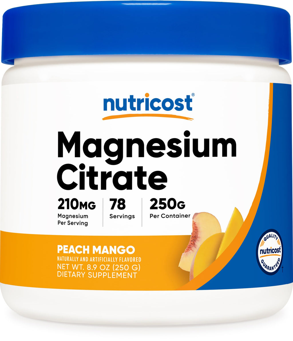 Nutricost magnesium citrate powder benefits