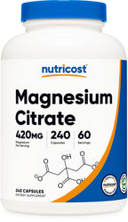 Nutricost magnesium citrate veggie capsules