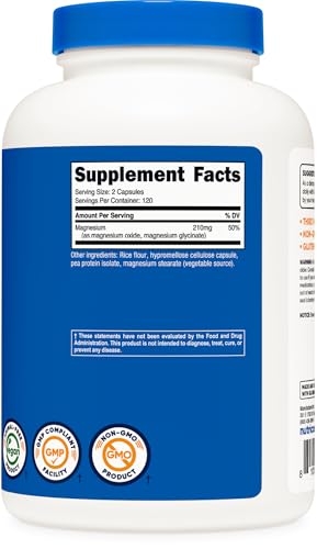 Nutricost magnesium for active lifestyles