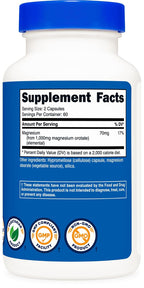 Nutricost magnesium for heart health