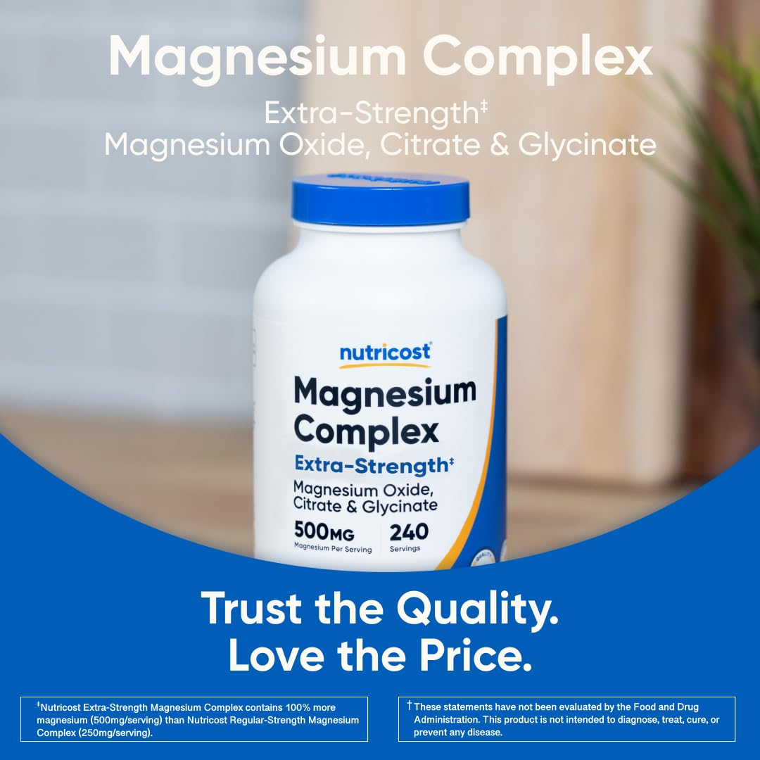 Nutricost magnesium for improved recovery
