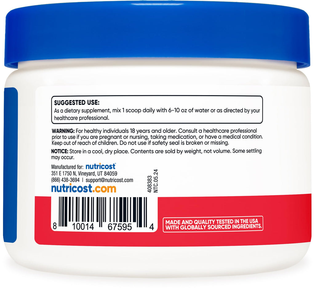 Nutricost magnesium for muscle support