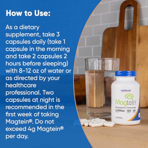 Nutricost magnesium for overall wellness