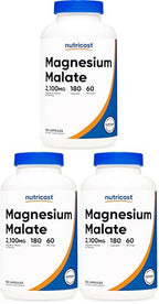 Nutricost Magnesium Malate capsules for energy