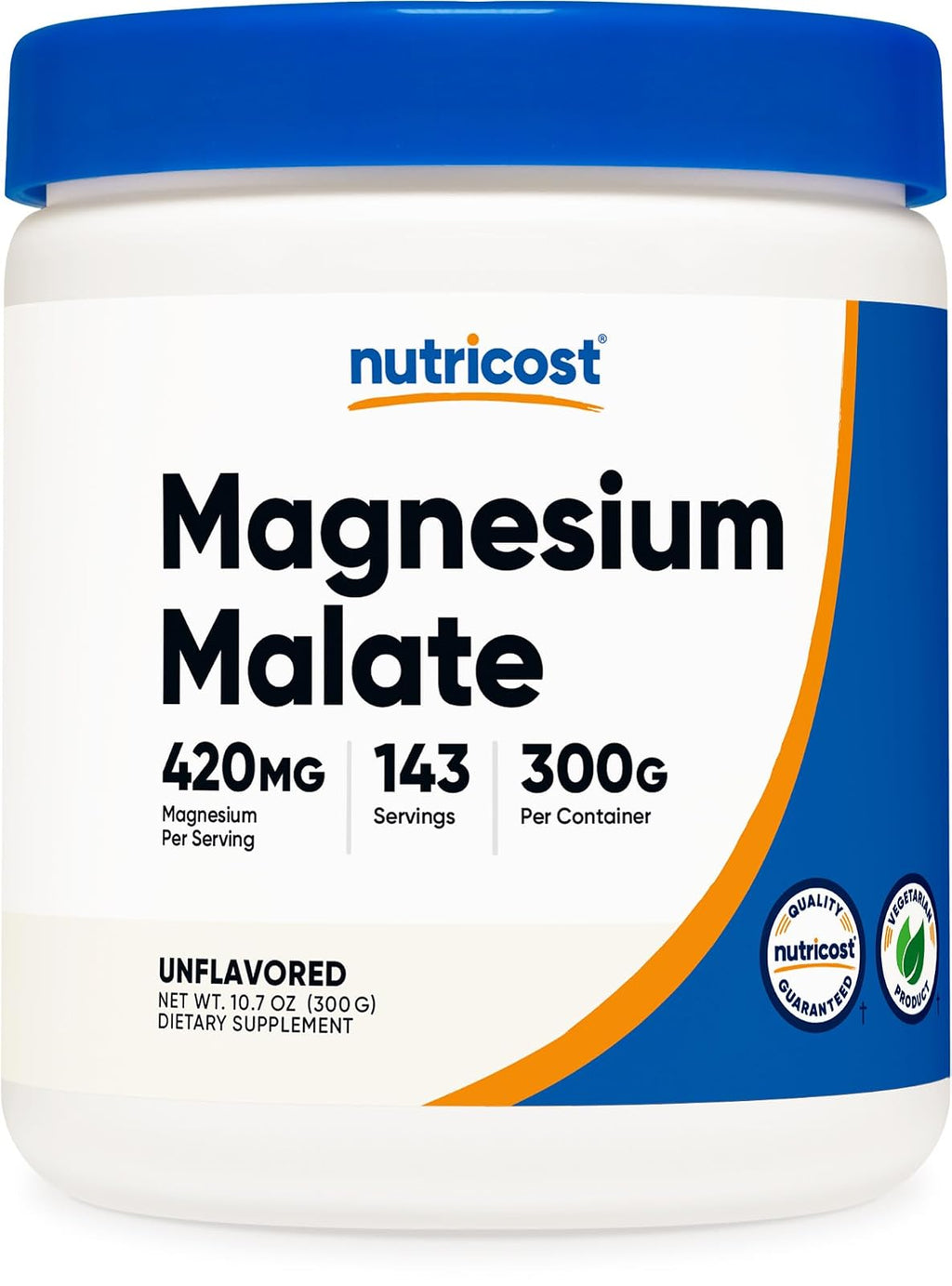 Nutricost magnesium malate powder supplement