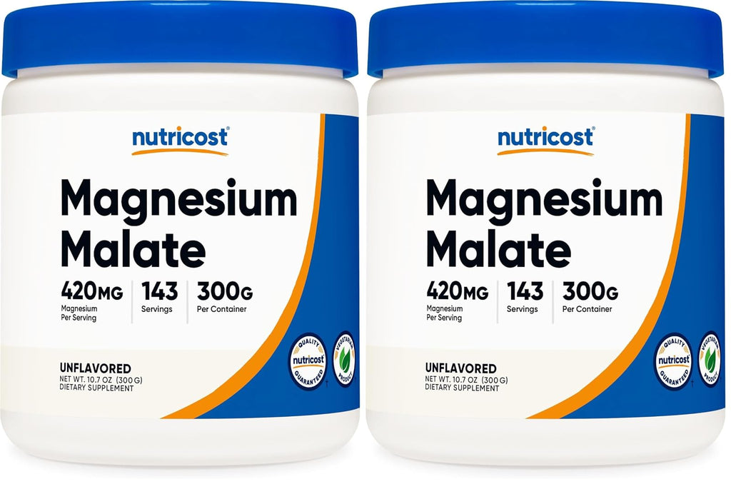 Nutricost magnesium malate powder supplement