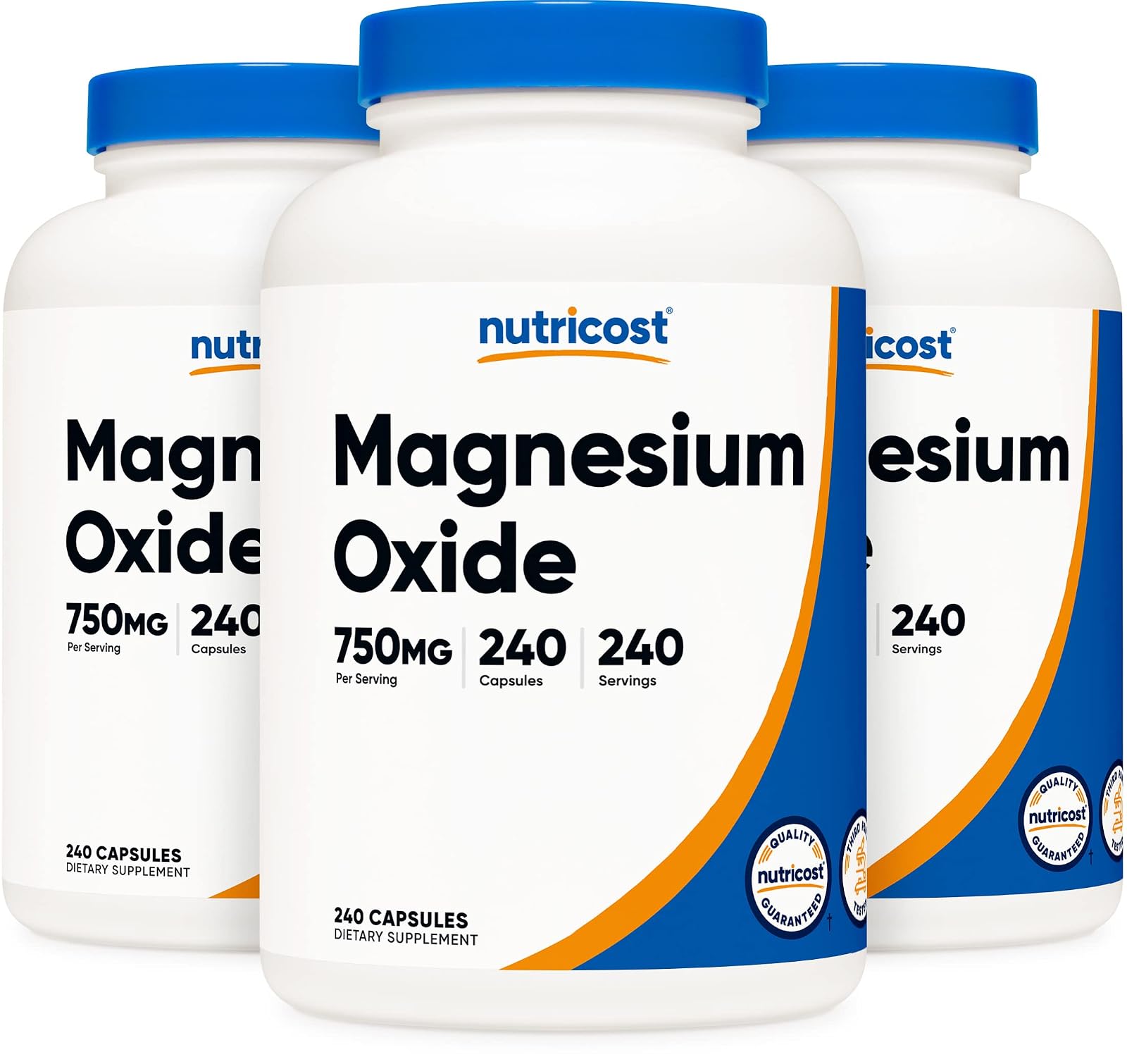 Nutricost magnesium oxide capsules for relaxation