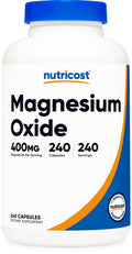 Nutricost magnesium oxide supplement capsules