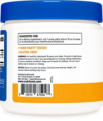 Nutricost magnesium powder for daily wellness