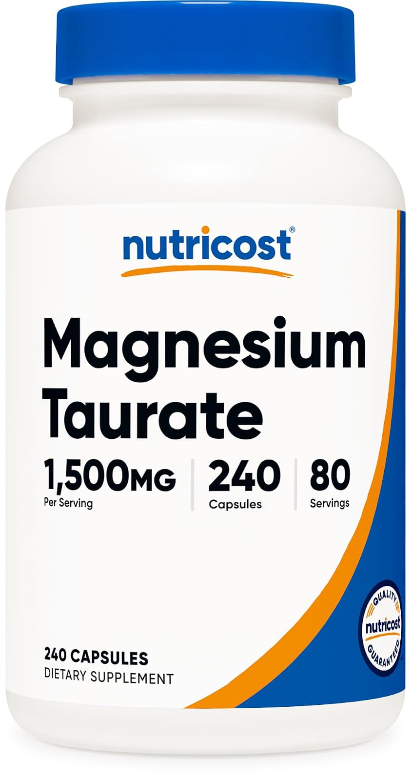 Nutricost magnesium taurate capsules