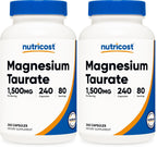 Nutricost Magnesium Taurate supplement benefits