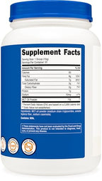 Nutricost MCT oil powder for keto diet