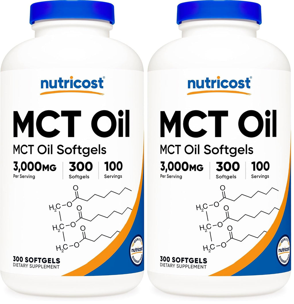 Nutricost MCT oil softgels benefits