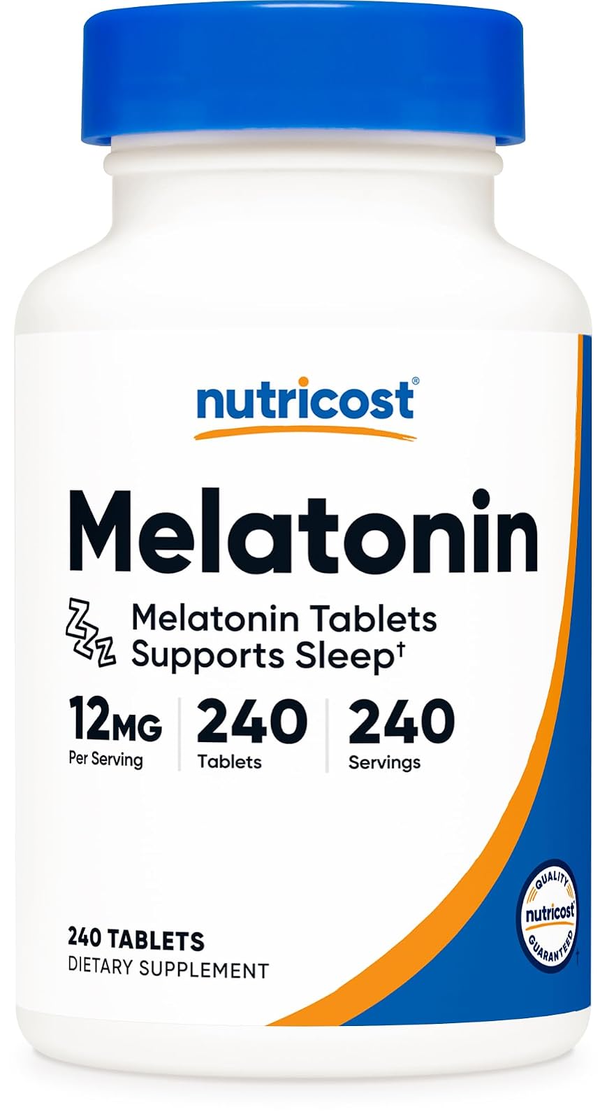 Nutricost melatonin 12 mg tablets
