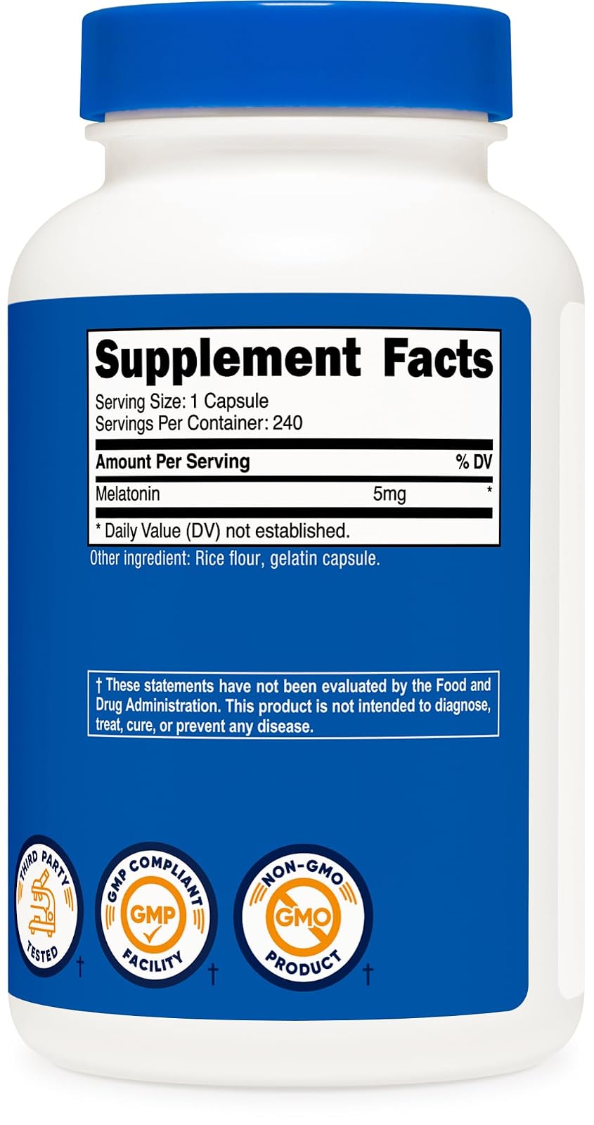 Nutricost melatonin for sleep support