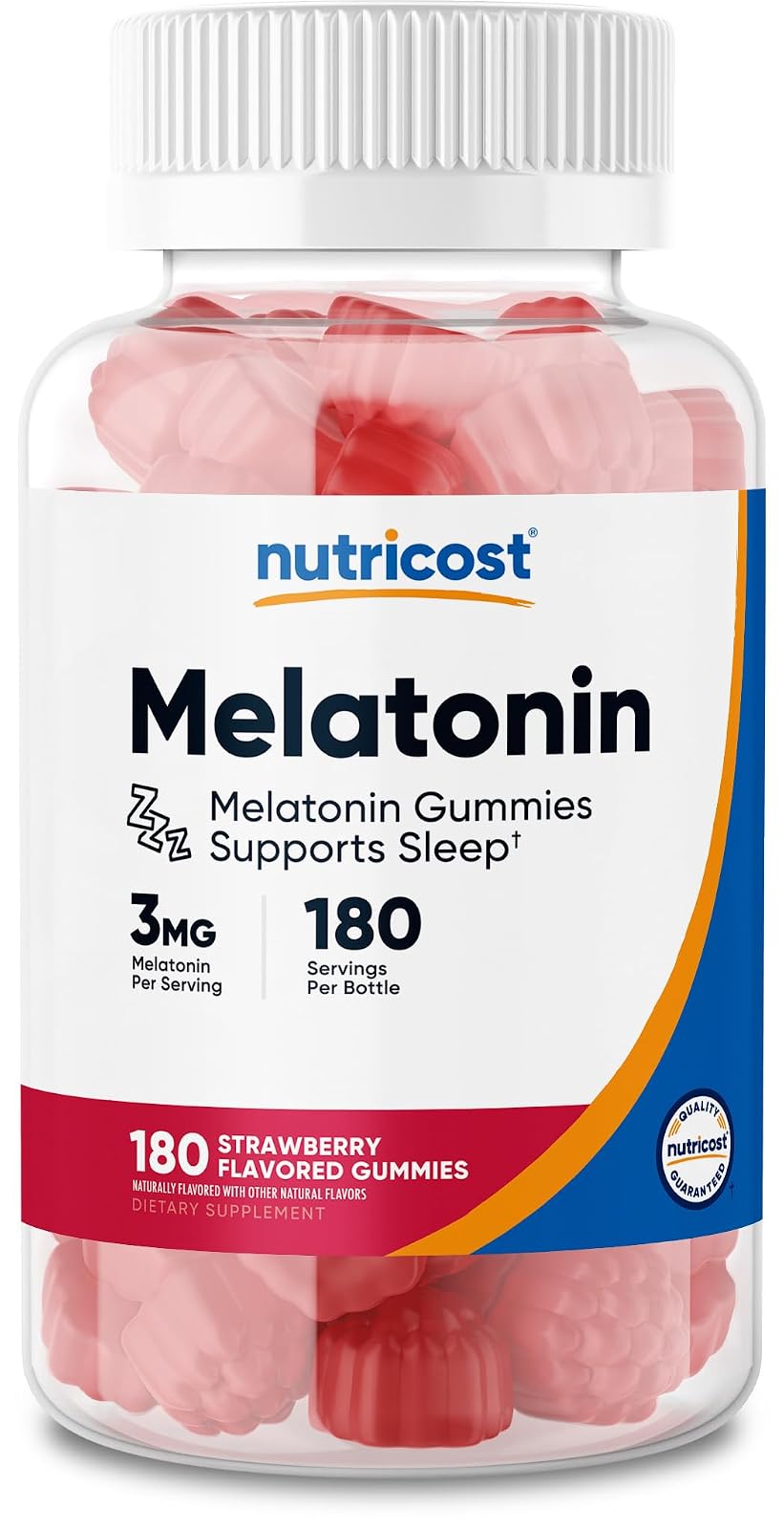 Nutricost melatonin gummies for restful sleep