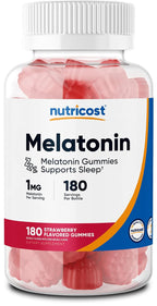 Nutricost melatonin gummies for restful sleep