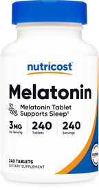 Nutricost melatonin tablets for sleep