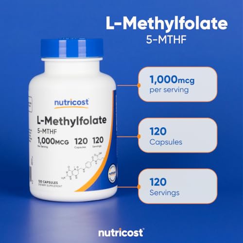 Nutricost methylfolate for mood support