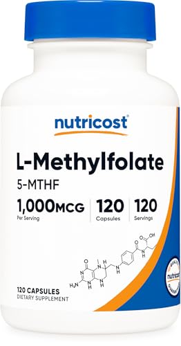 Nutricost methylfolate vegetarian capsules
