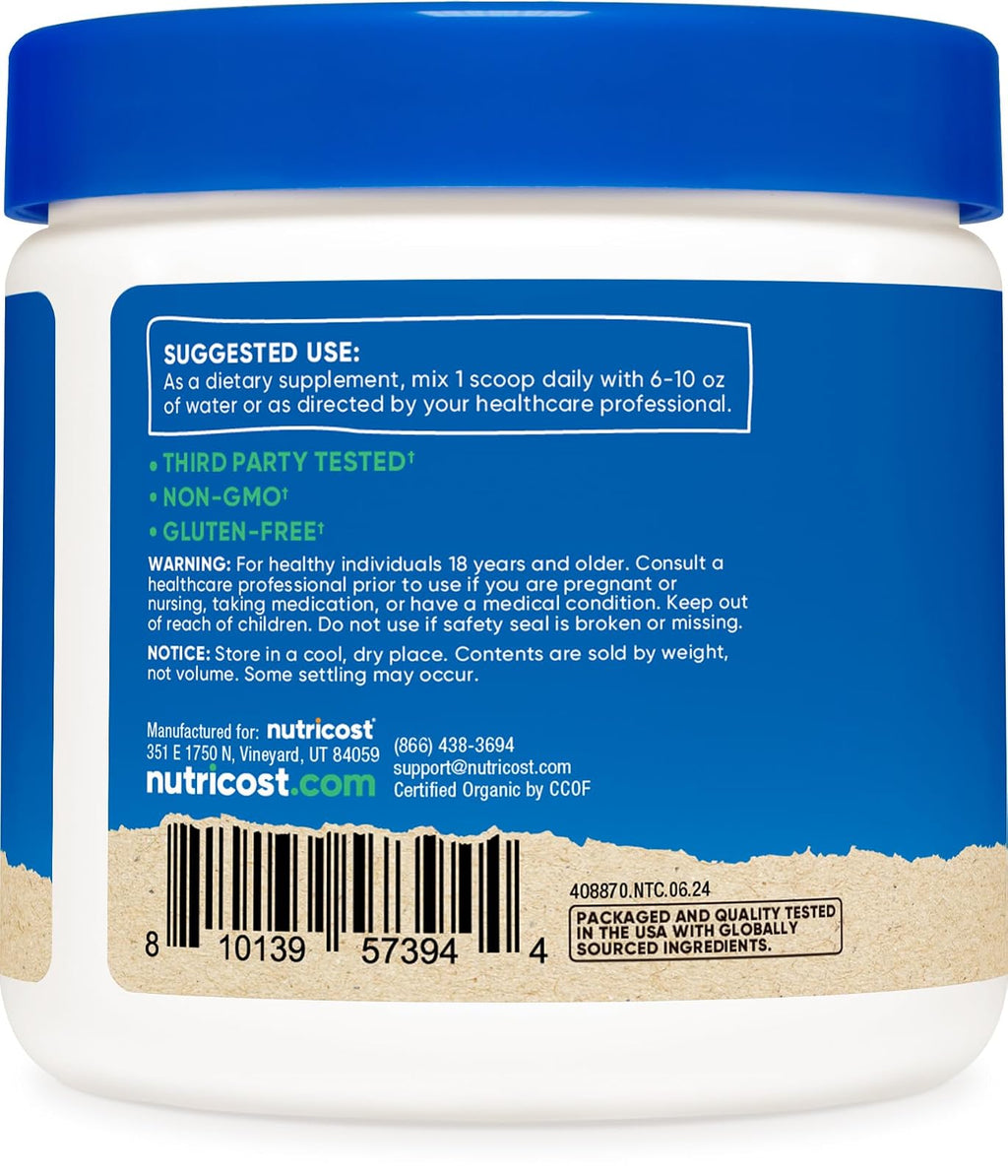 Nutricost milk thistle detox support