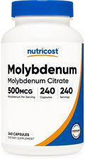 Nutricost Molybdenum 500 mcg capsules