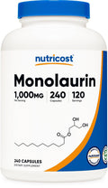 Nutricost Monolaurin immune support capsules