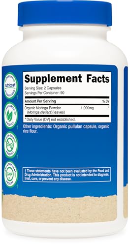 Nutricost Moringa for overall health