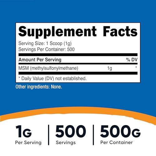 Nutricost MSM for better mobility