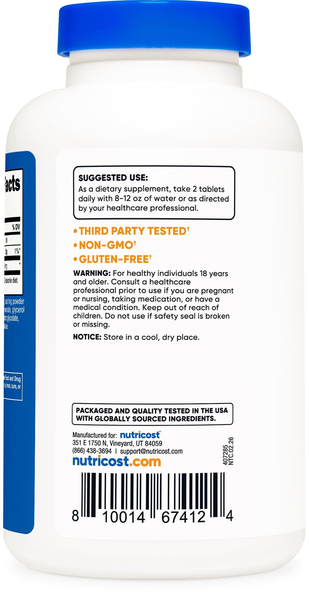 Nutricost MSM for improved mobility