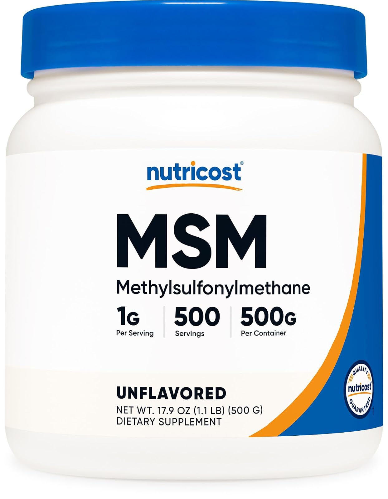 Nutricost MSM powder for joint health